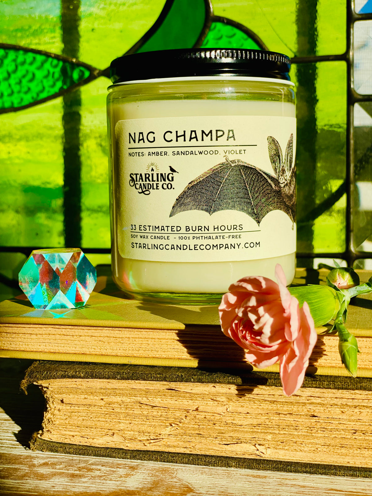 Nag Champa Candle– Starling Candle Company